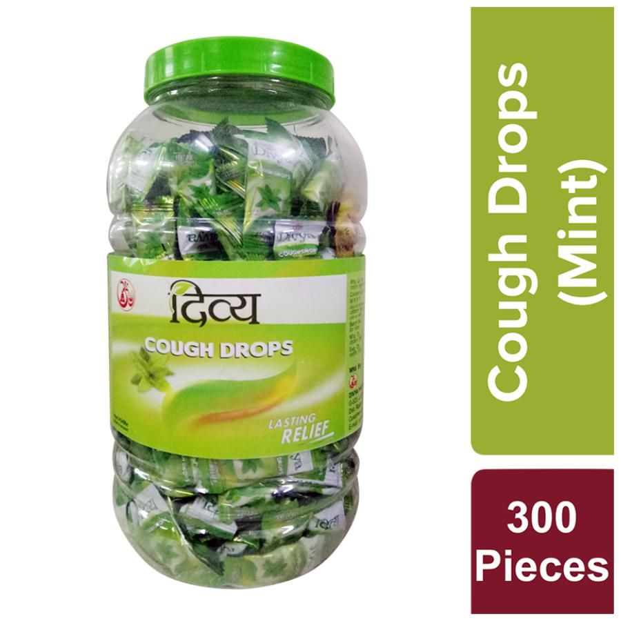 Patanjali Divya Cough Drops Mint Jar – PUSHMYCART