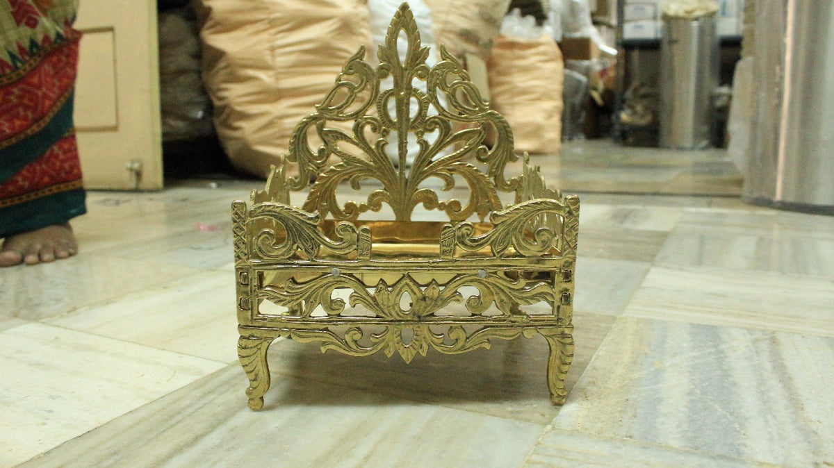 Buy Online Brass Simhasan | Brass Simhasan – PUSHMYCART