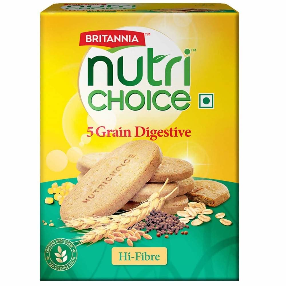 Britannia NutriChoice 5 Grain Digestive Hi-Fibre – PUSHMYCART