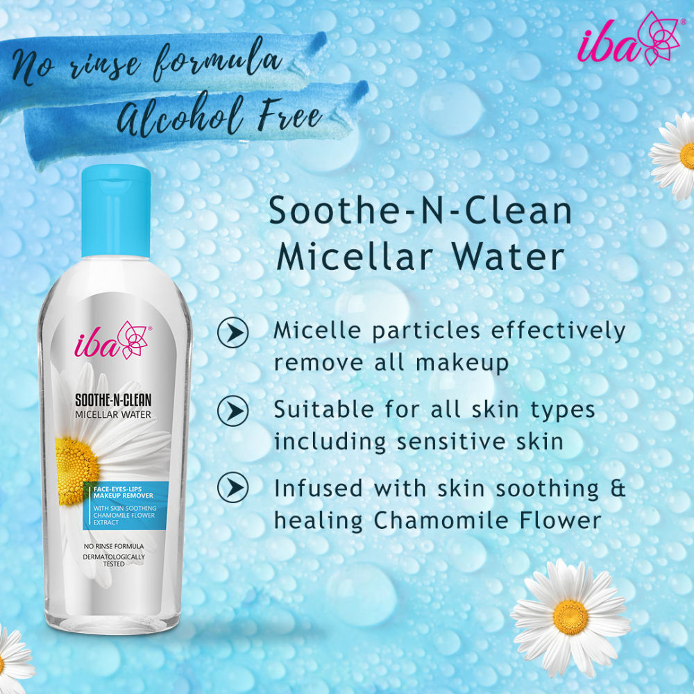 Iba Soothe-N-Clean Micellar Water 120ml – PUSHMYCART
