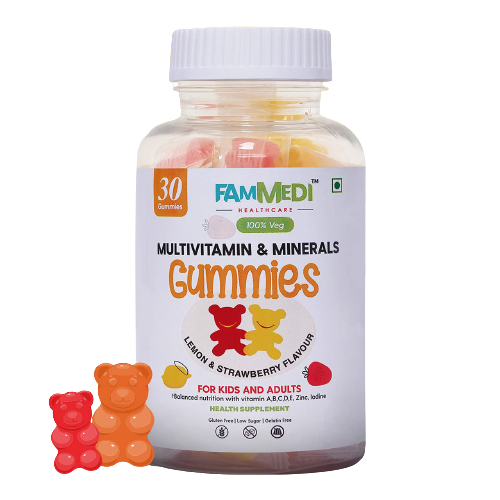 Buy online Fammedi Multivitamin Gummies For Immunity Energy Clear Skin ...