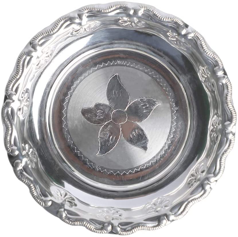 Pure Silver Plate With Design 45g – PUSHMYCART