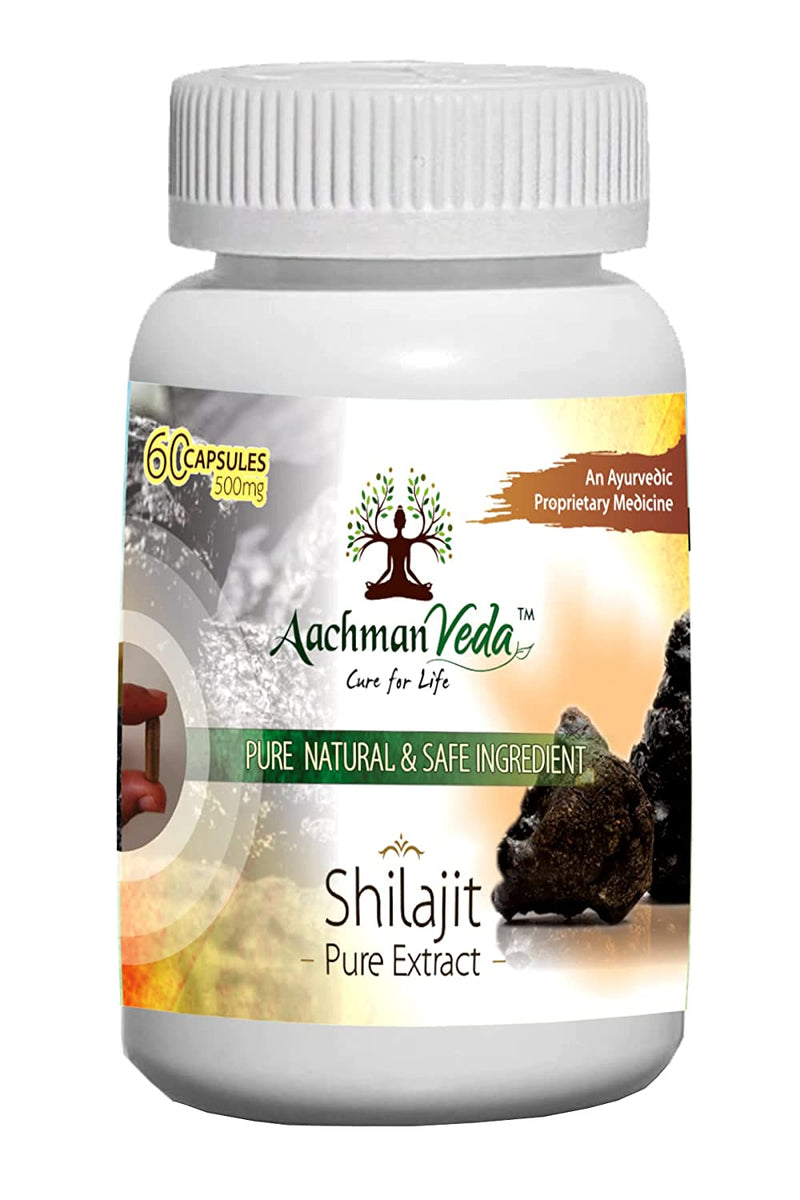 Aachman Veda Shilajit Pure Extract Capsule 60 Caps – PUSHMYCART