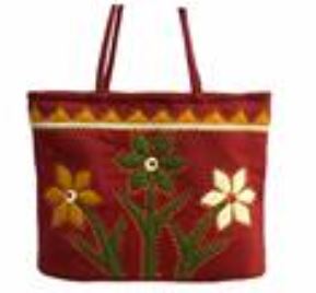 Buy online Floral Small Aplic Bag at lowest price – PUSHMYCART