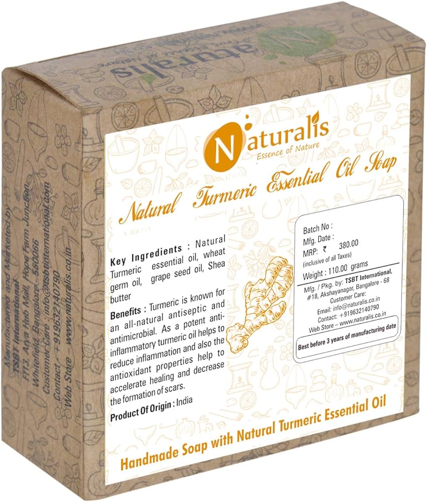 Naturalis Essence Of Nature Handmade Soap With Natural Turmeric ...