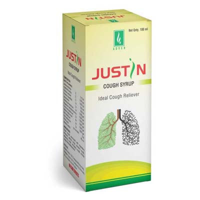 Adven Justin Cough Syrup Ideal Cough Reliver 450ml – PUSHMYCART