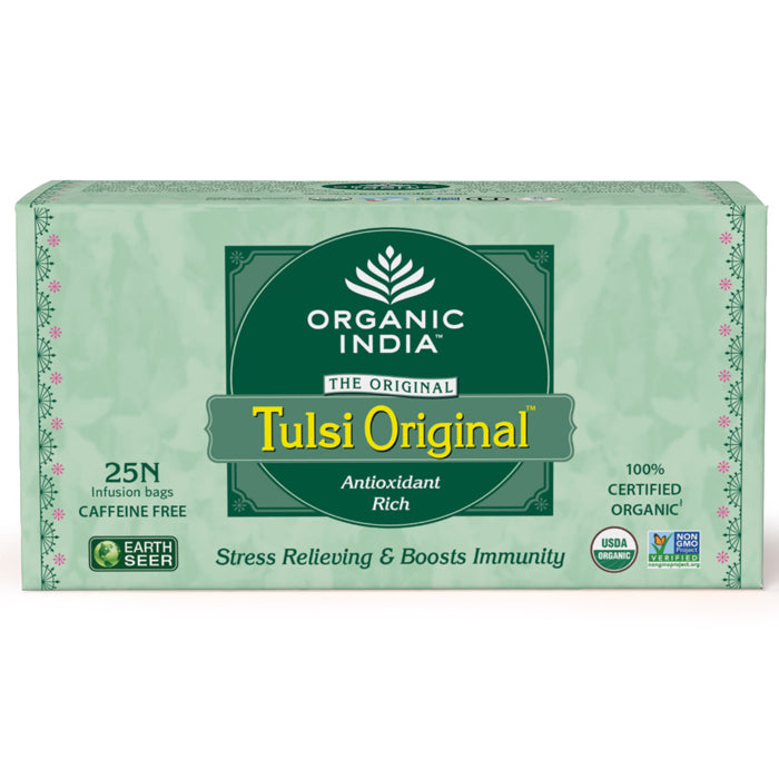 Organic India Tulsi Original Tea – PUSHMYCART