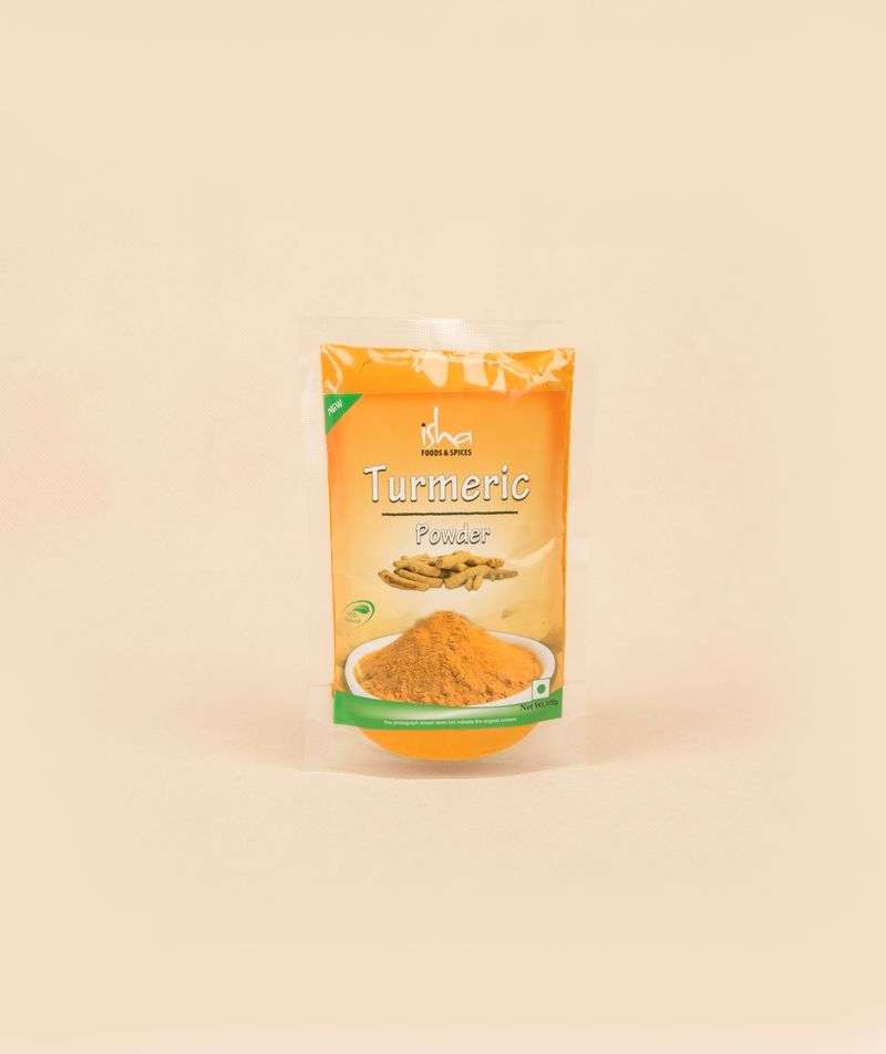 Isha Life Turmeric Powder (Haldi) 100 g – PUSHMYCART