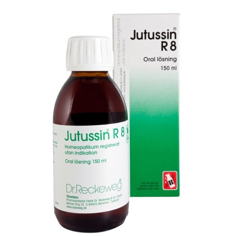 Dr. Reckeweg R8 Jut-U-Sin Cough Syrup 150ml – PUSHMYCART