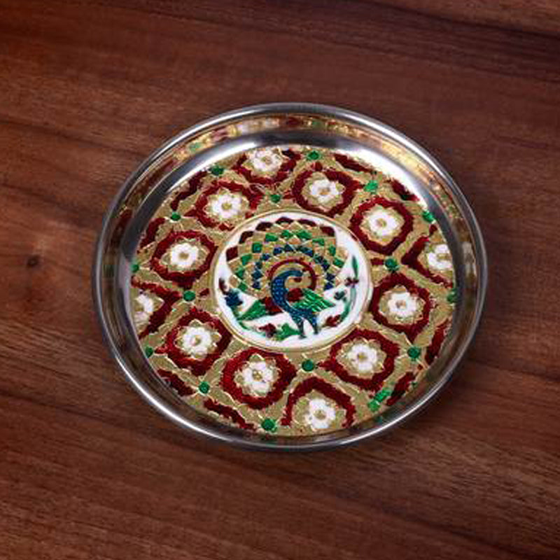 meenakari Plate 6 Inch Special Pack Of 10 – PUSHMYCART