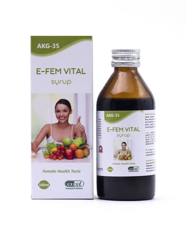 Excel Pharma E-Fem Vital Syrup – PUSHMYCART
