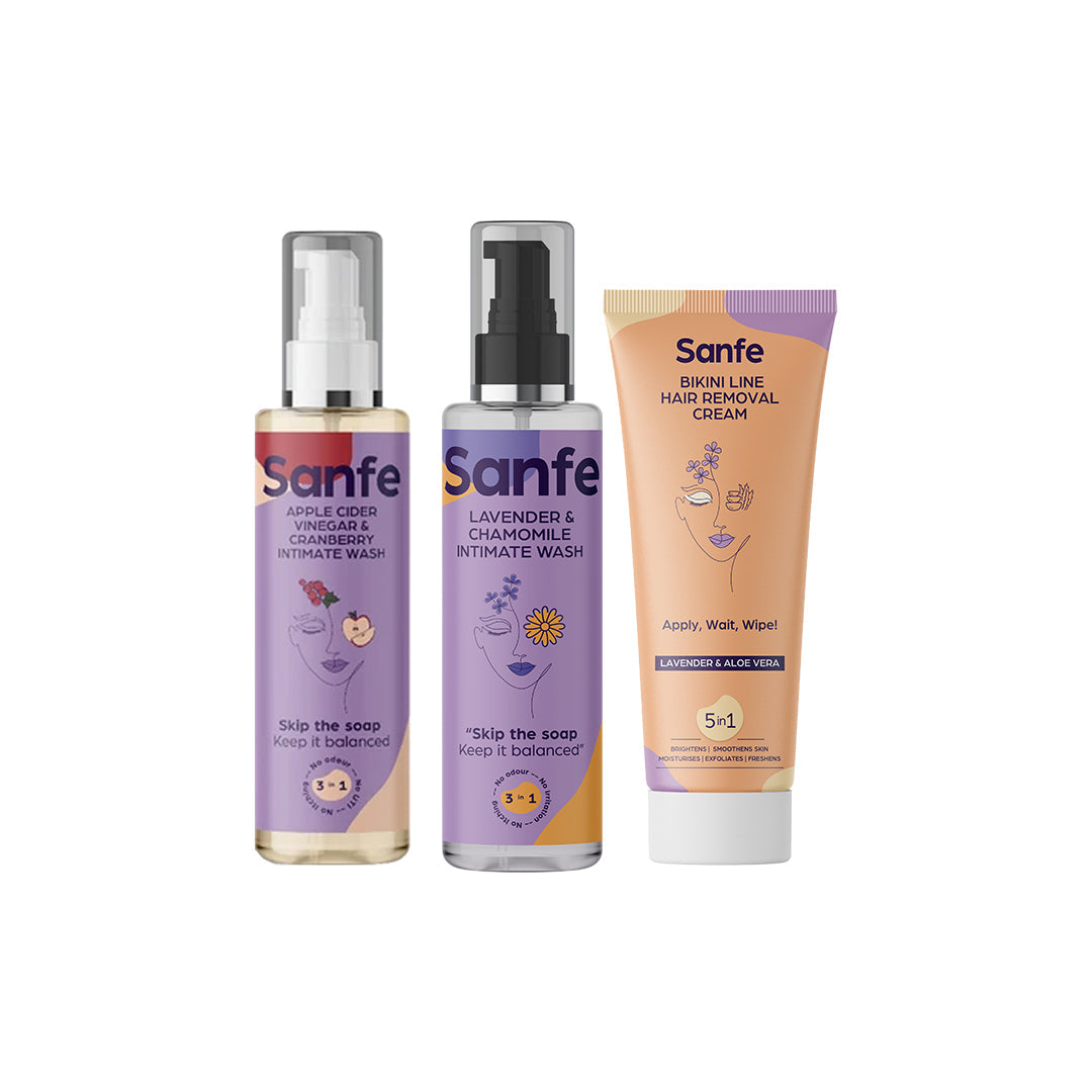 Sanfe Intimate Care Trial Kits – PUSHMYCART