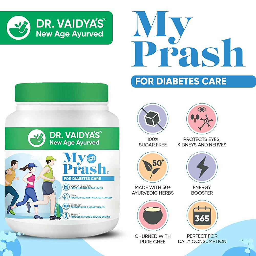 Dr. Vaidya's My Prash Chyawanprash For Diabetes Care – PUSHMYCART