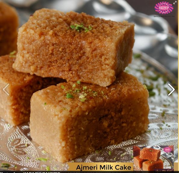 Karachi bakery Ajmeri Milk Cake 500g – PUSHMYCART