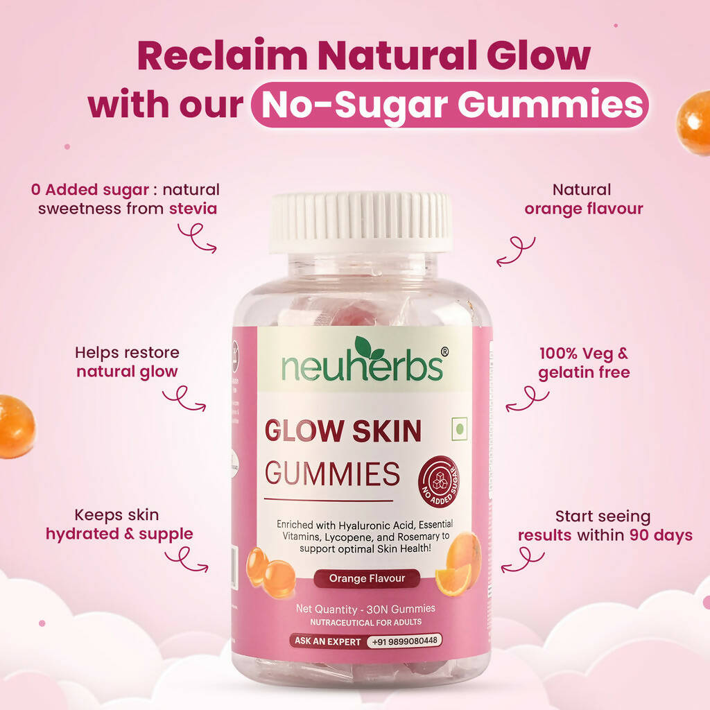 Neuherbs Glow Skin Gummies – PUSHMYCART
