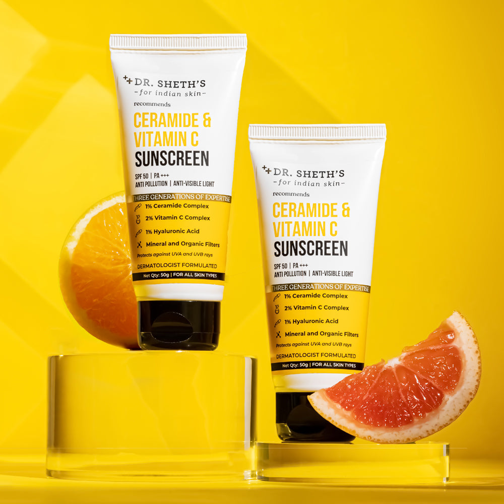 Dr. Sheth's Ceramide and Vitamin C Sunscreen – PUSHMYCART