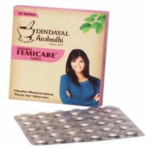 Dindayal Ayurveda Femicare Tablets – PUSHMYCART