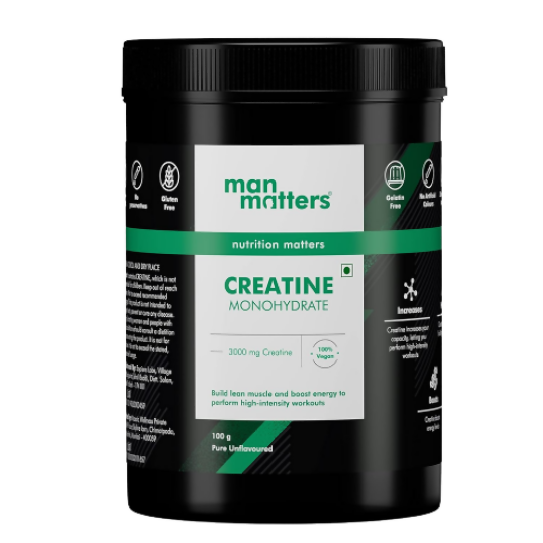 Man Matters Creatine Monohydrate Powder – PUSHMYCART