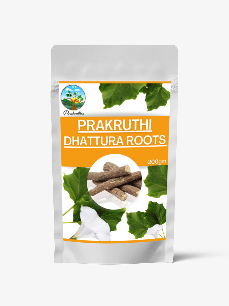 Prakruthi Dhattura Root 200 gm – PUSHMYCART