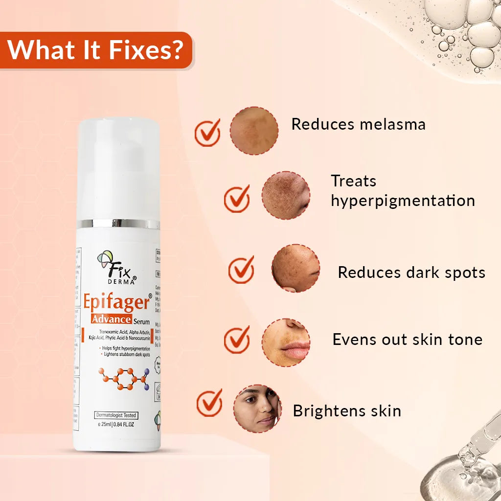 Fixderma Skincare Epifager Advance Serum – PUSHMYCART