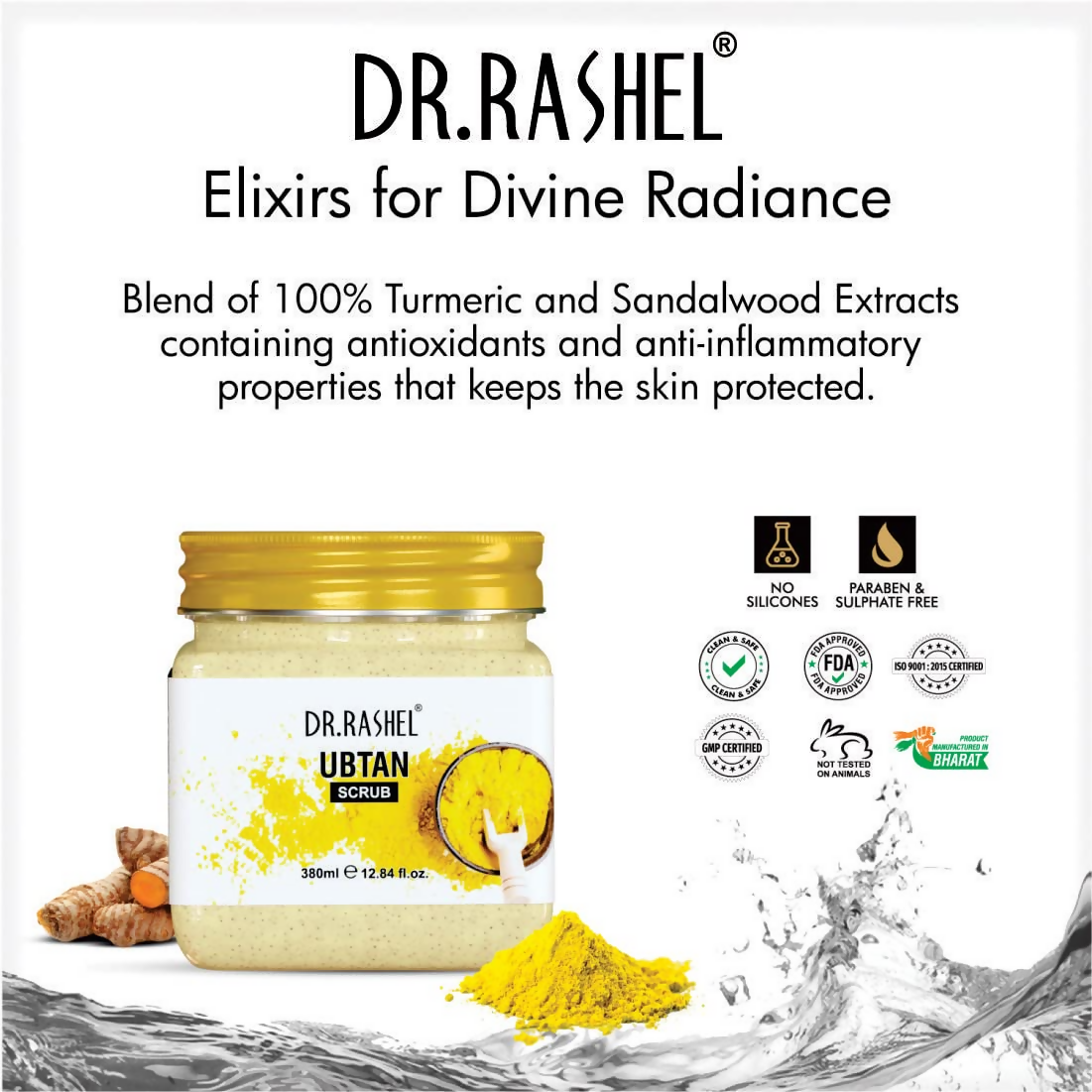 Dr.Rashel Ubtan Scrub For Face And Body – PUSHMYCART