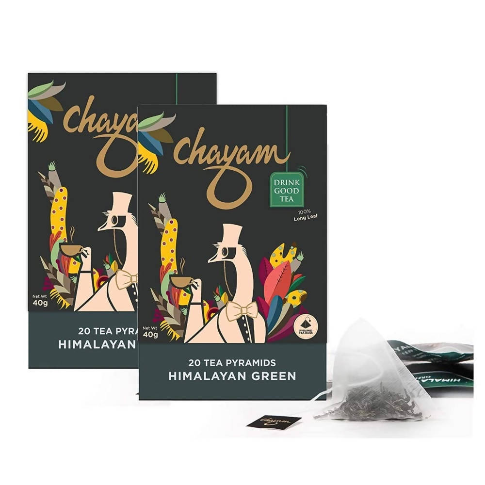 Chayam Himalayan Green Tea Bags – PUSHMYCART