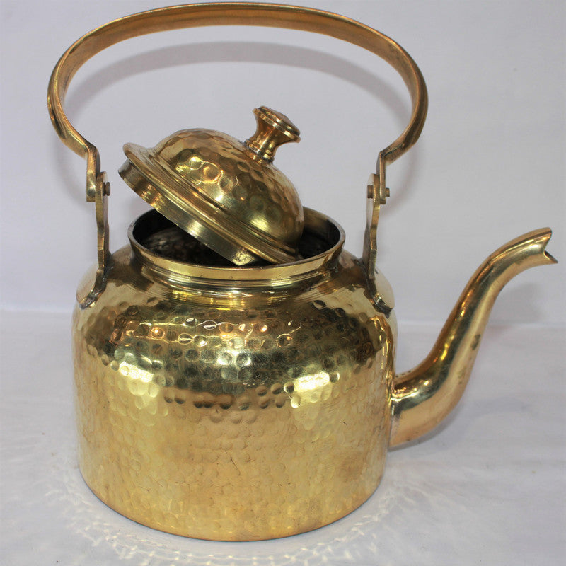 Brass Tea Pot Ketali Kettle 811g – PUSHMYCART