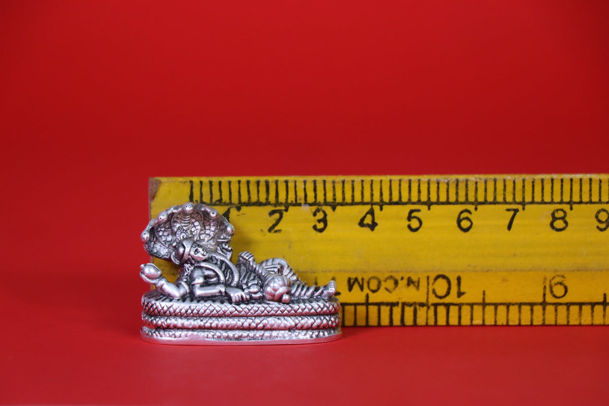 Pure Silver Vishnu Swamy Antique Idol 48g – PUSHMYCART