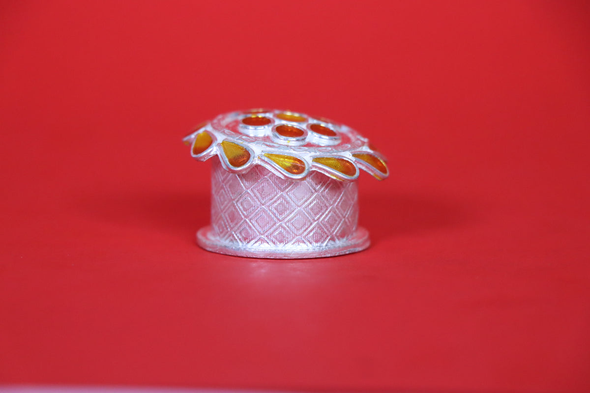 Pure Silver Kajal Box 18.07g – PUSHMYCART