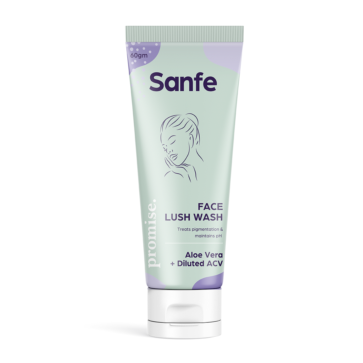 Sanfe Promise Aloe Vera Face Lush Wash 60g – PUSHMYCART