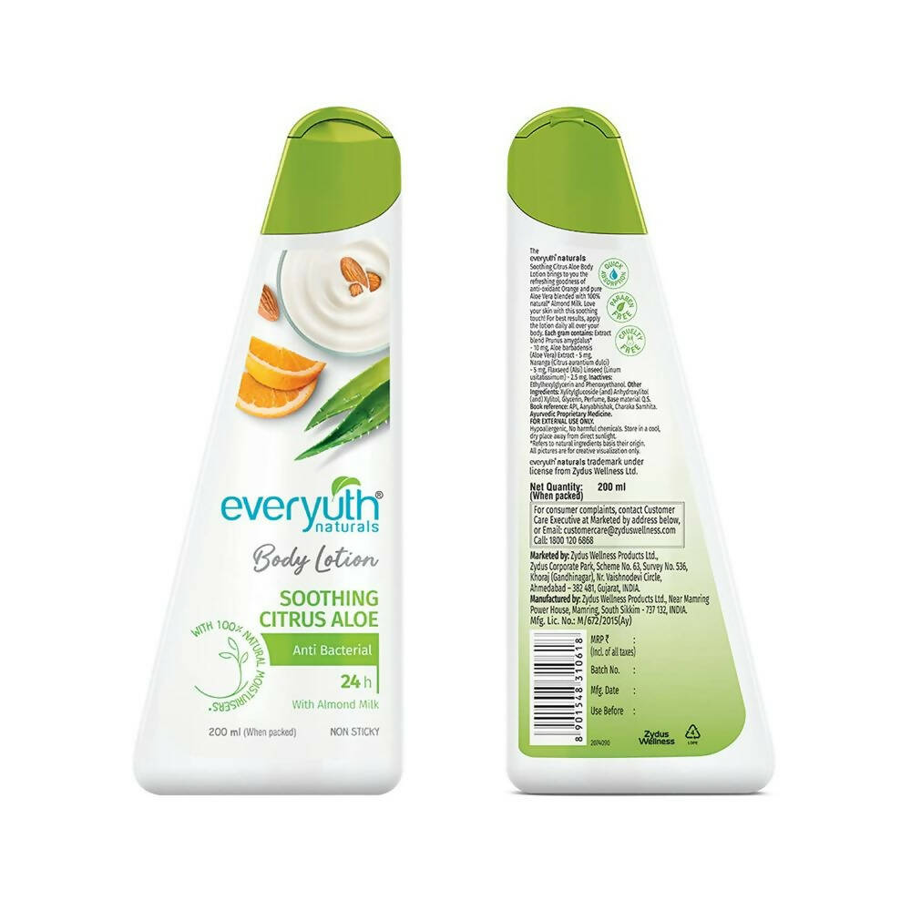 Everyuth Naturals Body Lotion Soothings Citrus Aloe – PUSHMYCART