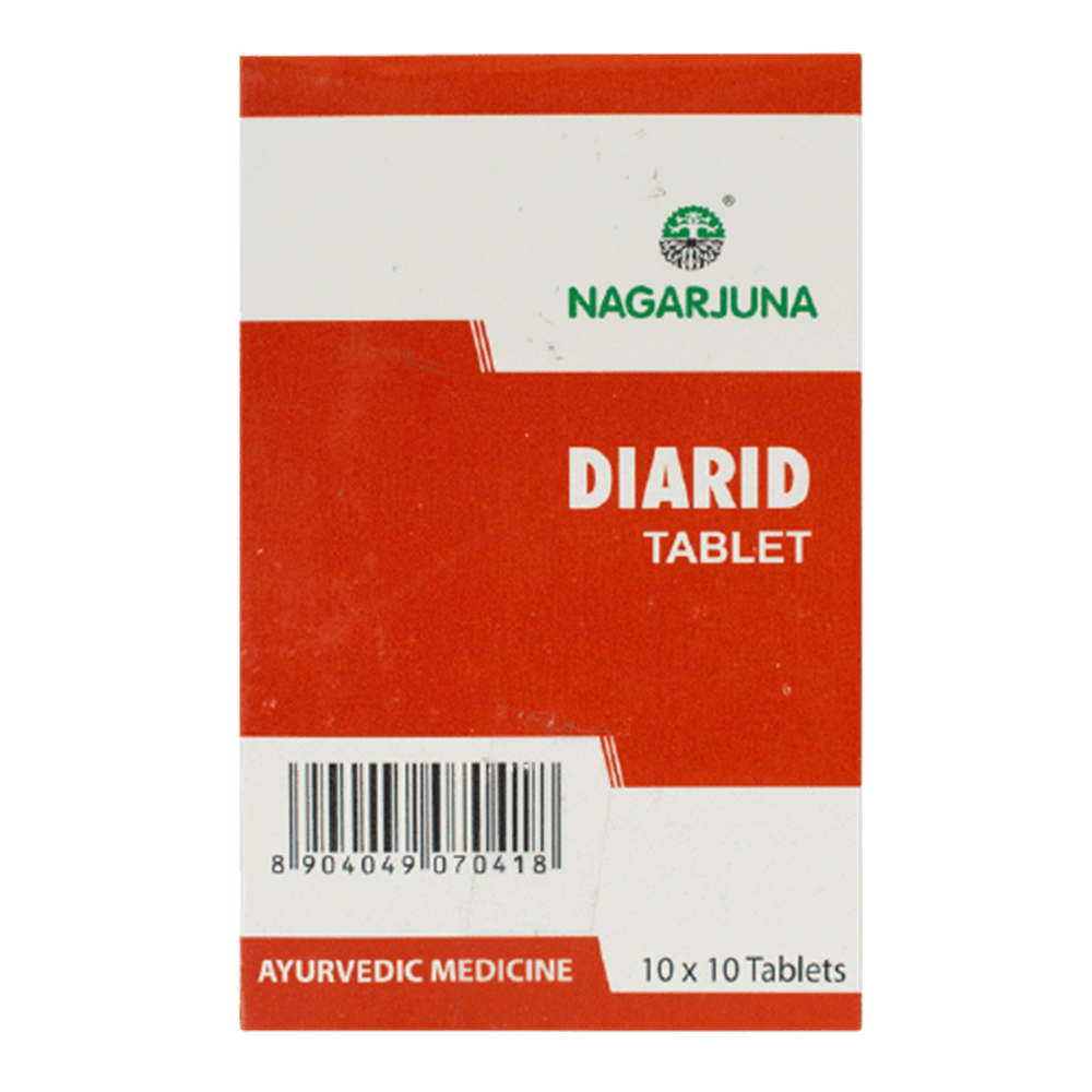 Nagarjuna Ayurveda Diarid Tablets 200g – PUSHMYCART