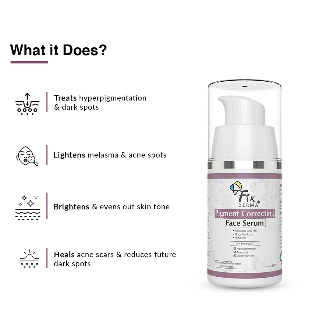 Fixderma Skincare Pigment Correcting Face Serum – PUSHMYCART