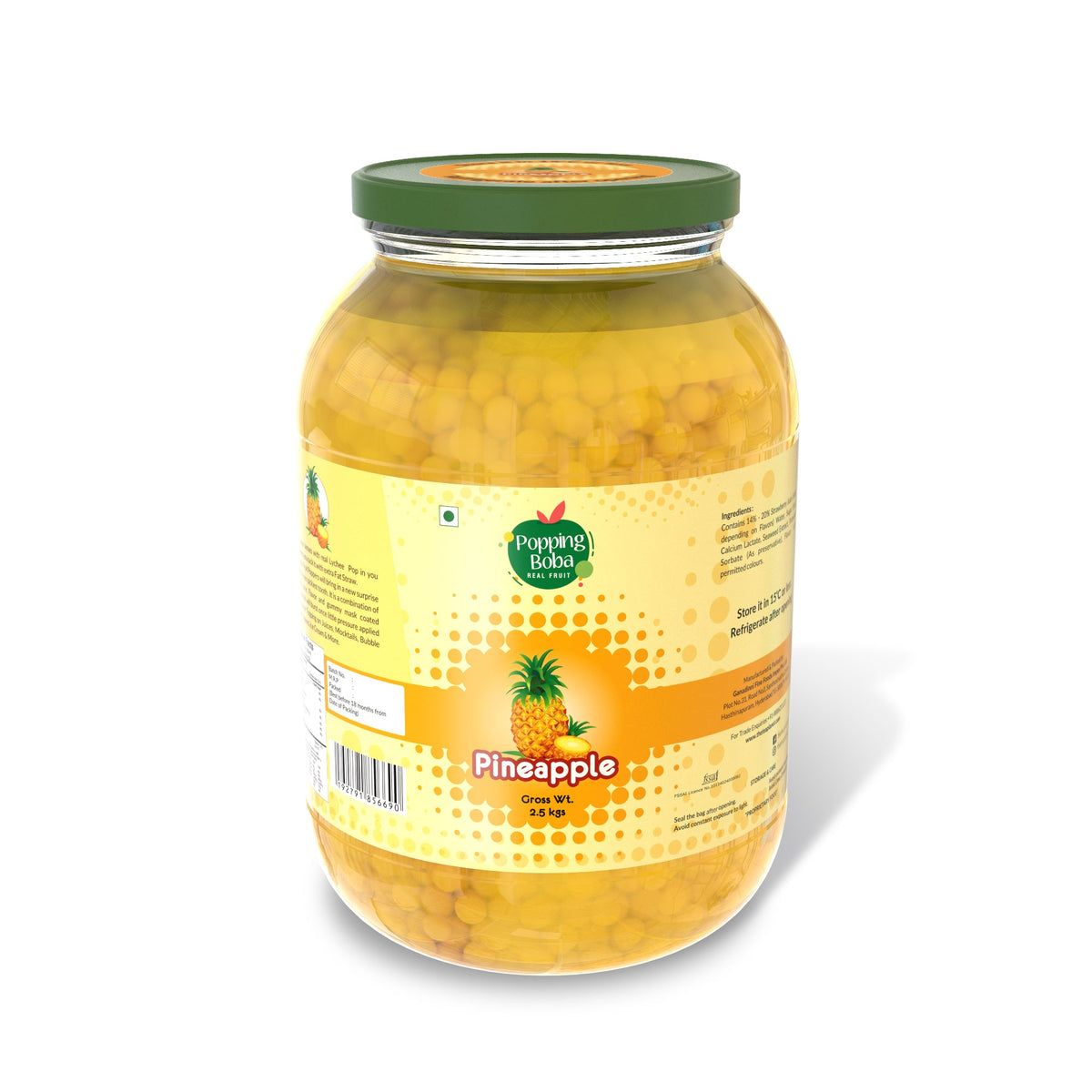 The Tea Planet Popping Boba - Pineapple – PUSHMYCART