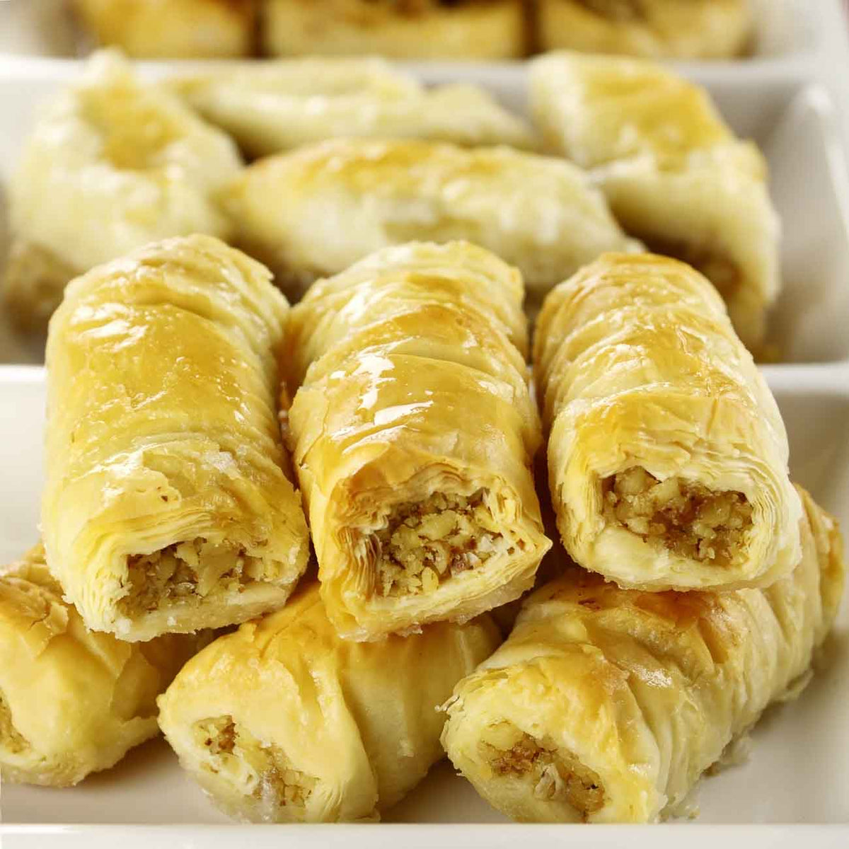 Pulla reddy Pista Roll Baklava – PUSHMYCART