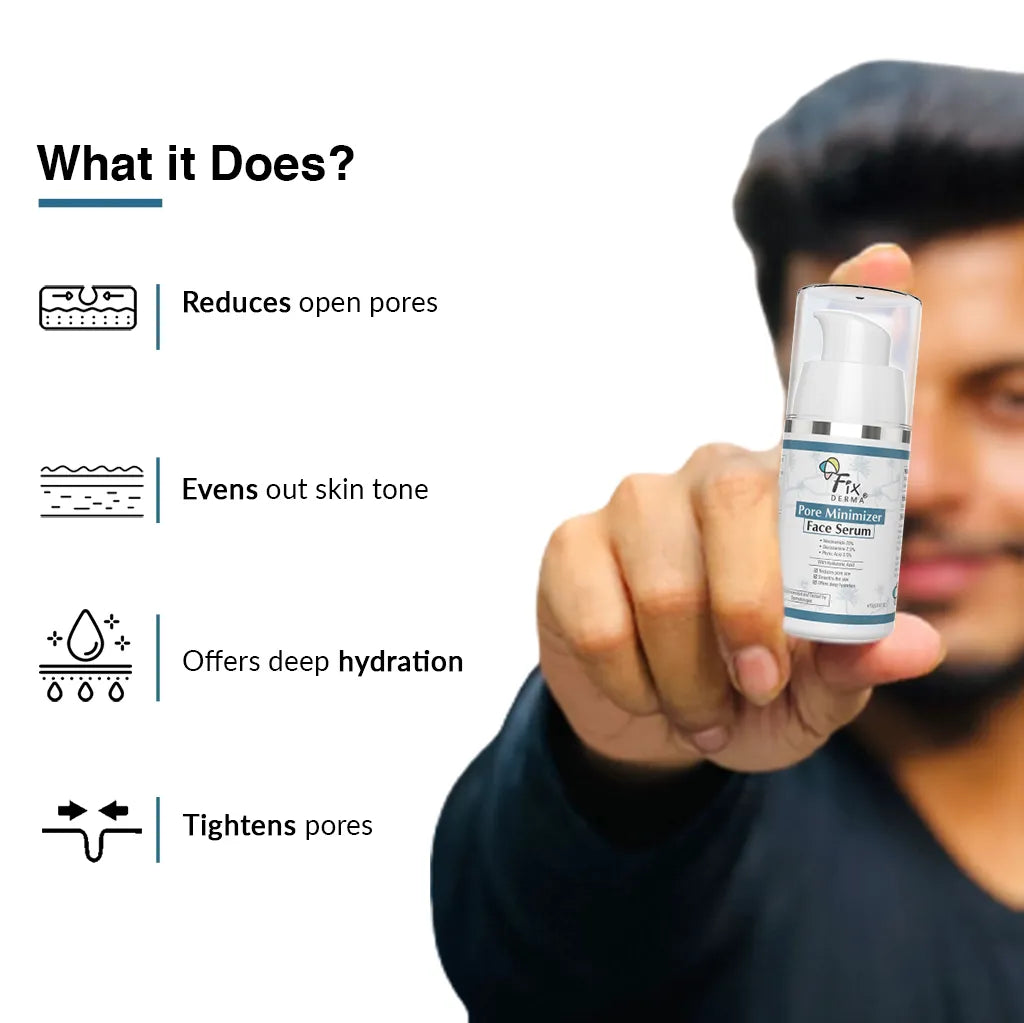 Fixderma Skincare Pore Minimizer Face Serum – PUSHMYCART