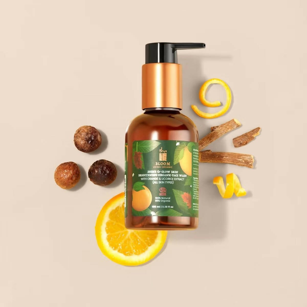 Isha Life Shine And Glow Skin Brightening Organic Face Wash – PUSHMYCART