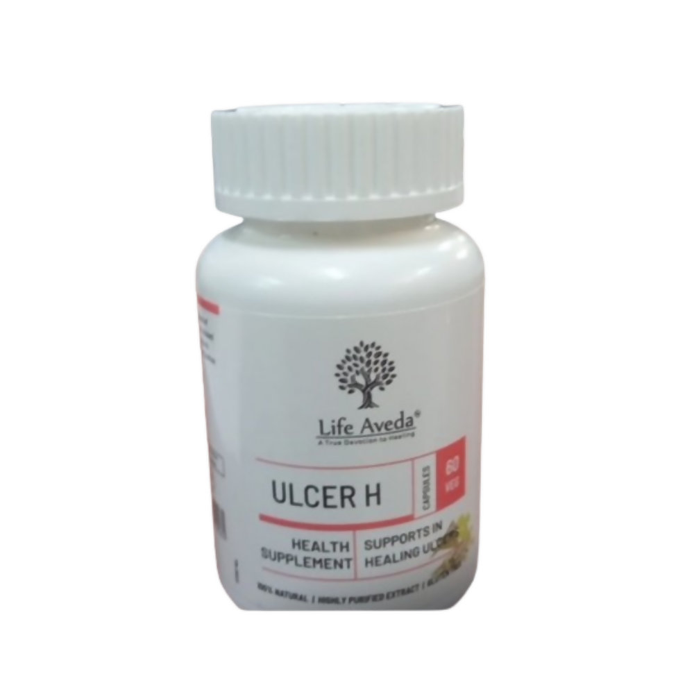 Life Aveda Ulcer H Veg Capsules – PUSHMYCART