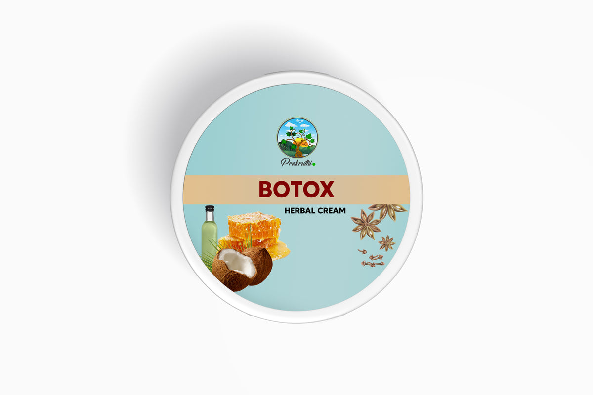 Buy online Prakruthi Botox Herbal Cream with Clove and Coconut oil, Bee ...