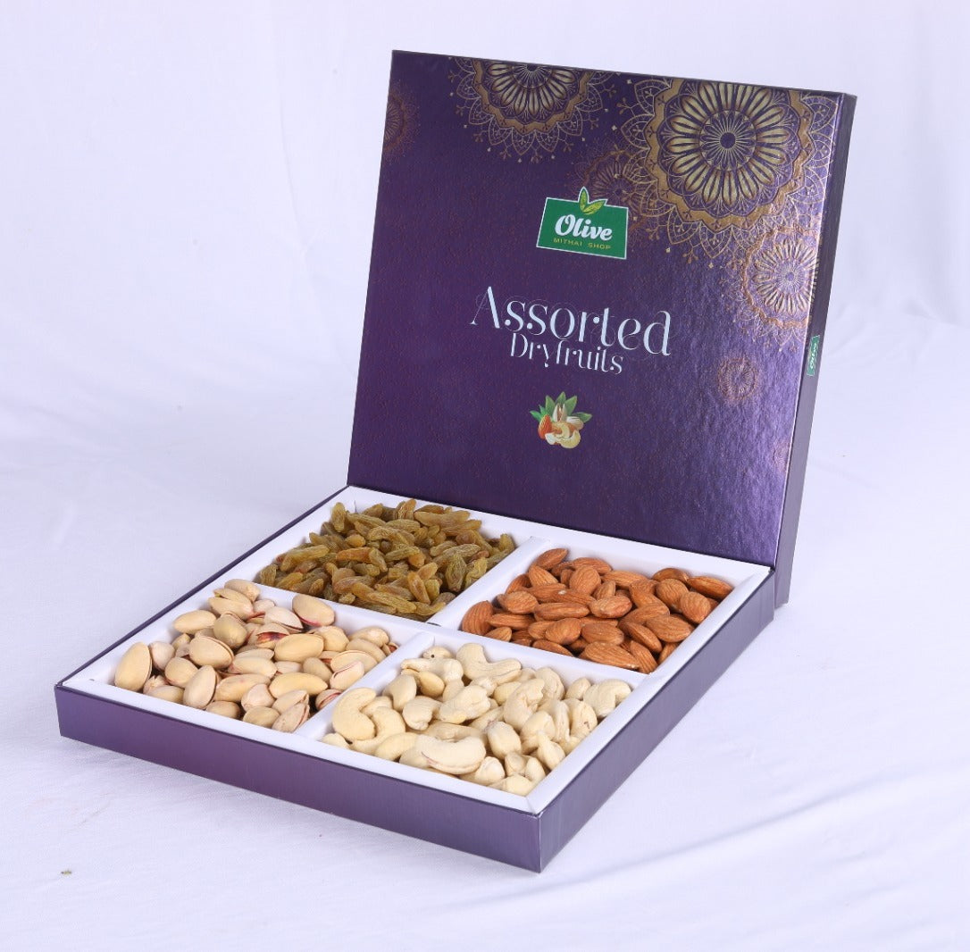 Olive Mithai Shop Dryfruit Box 800g – PUSHMYCART