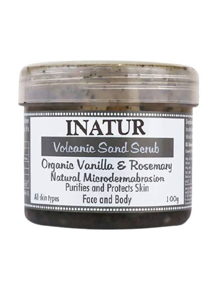 Inatur Volcanic Sand Scrub 100g – PUSHMYCART