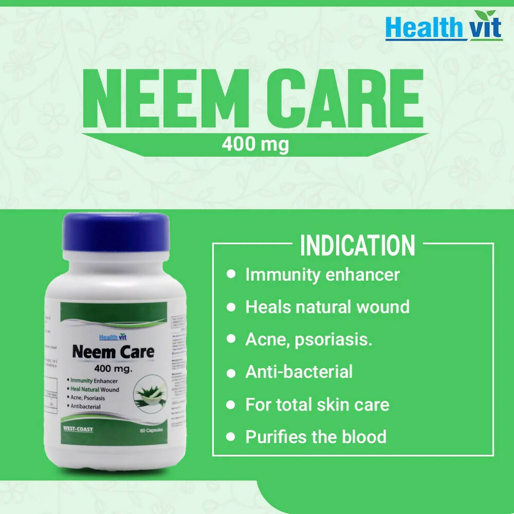 Healthvit Neem Care Capsules – PUSHMYCART