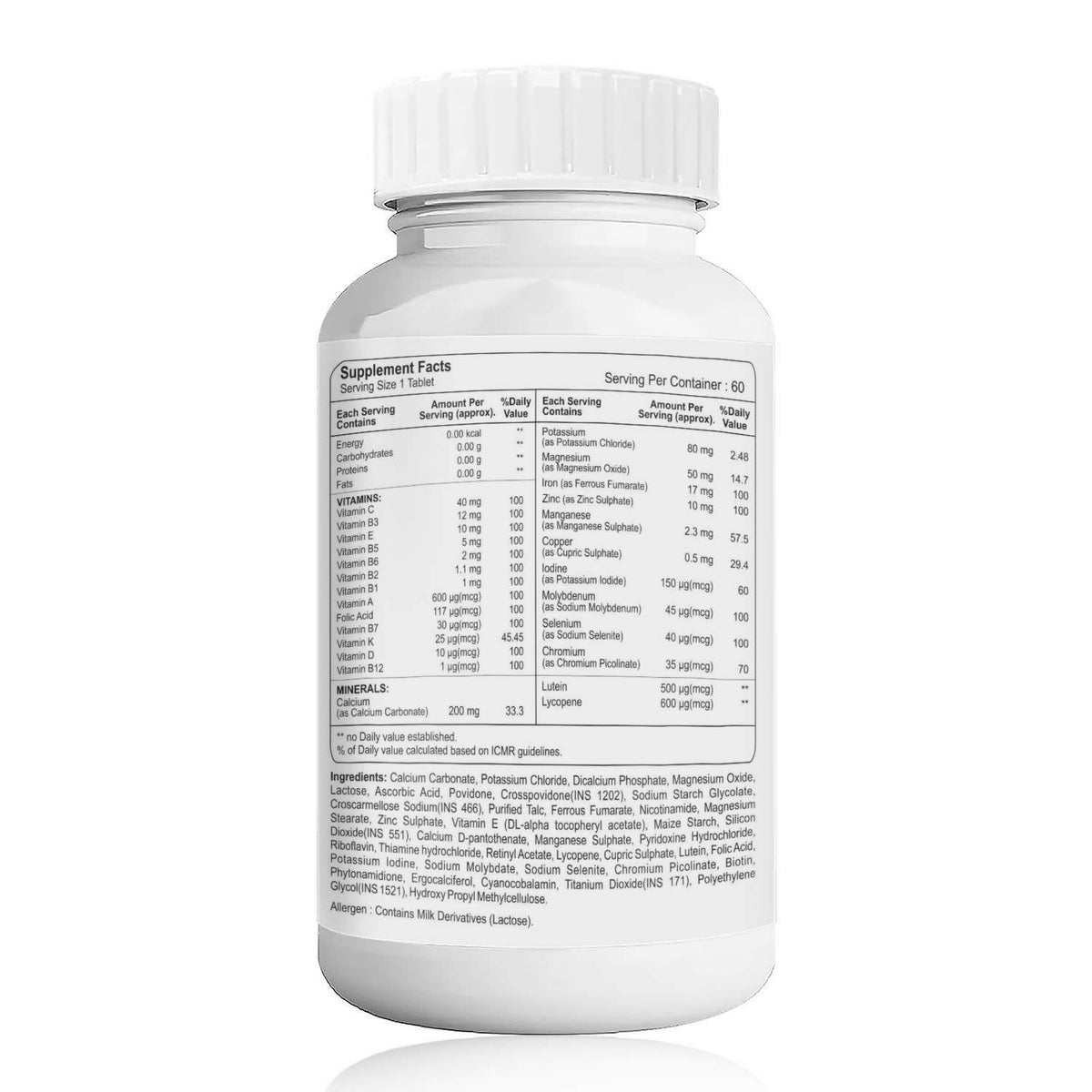 Healthvit Cenvitan Adults Multivitamin And Multimineral Tablets ...