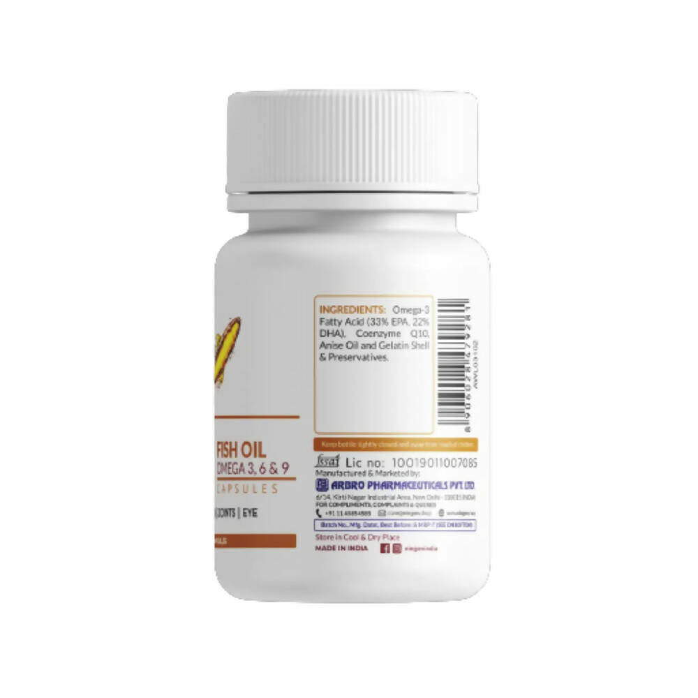 Ningen Omega 369 Fish Oil Capsules – PUSHMYCART