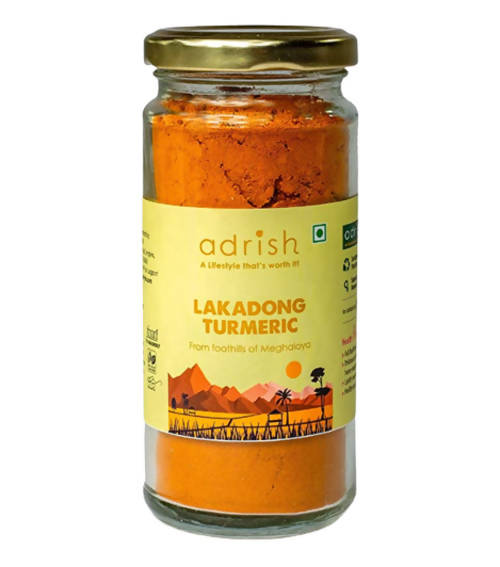 Buy Online Adrish Lakadong Turmeric Powder for lowest price and fastest ...