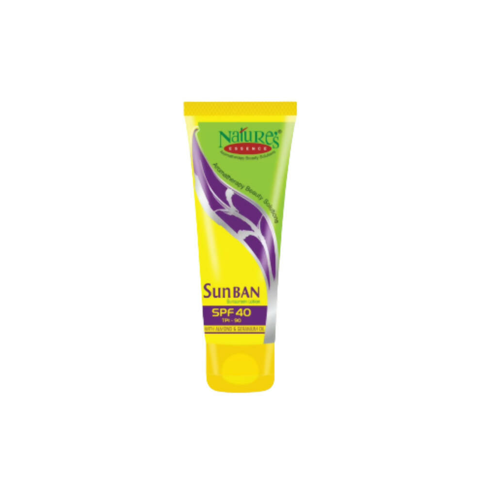 Natures Essence Sun Ban Sunscreen Lotion SPF 40 – PUSHMYCART