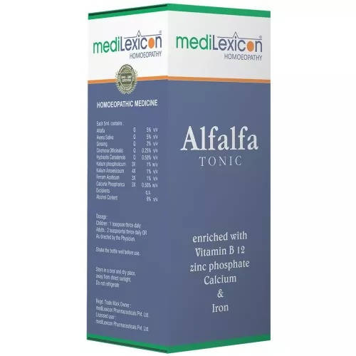 Medilexicon Homeopathy Alfalfa Tonic – PUSHMYCART