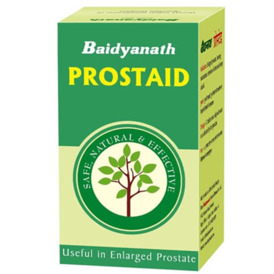 Shree Baidyanath Ayurved Bhawan Baidyanath Prostaid Tablet packet of 5 ...