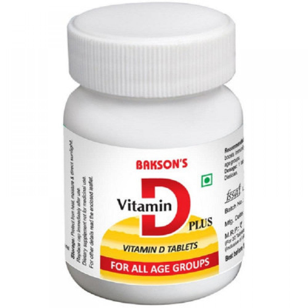 Bakson's Vitamin D Plus Capsule – PUSHMYCART