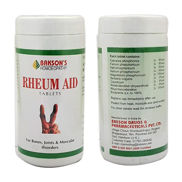 Bakson's Rheum Aid Tablet – PUSHMYCART